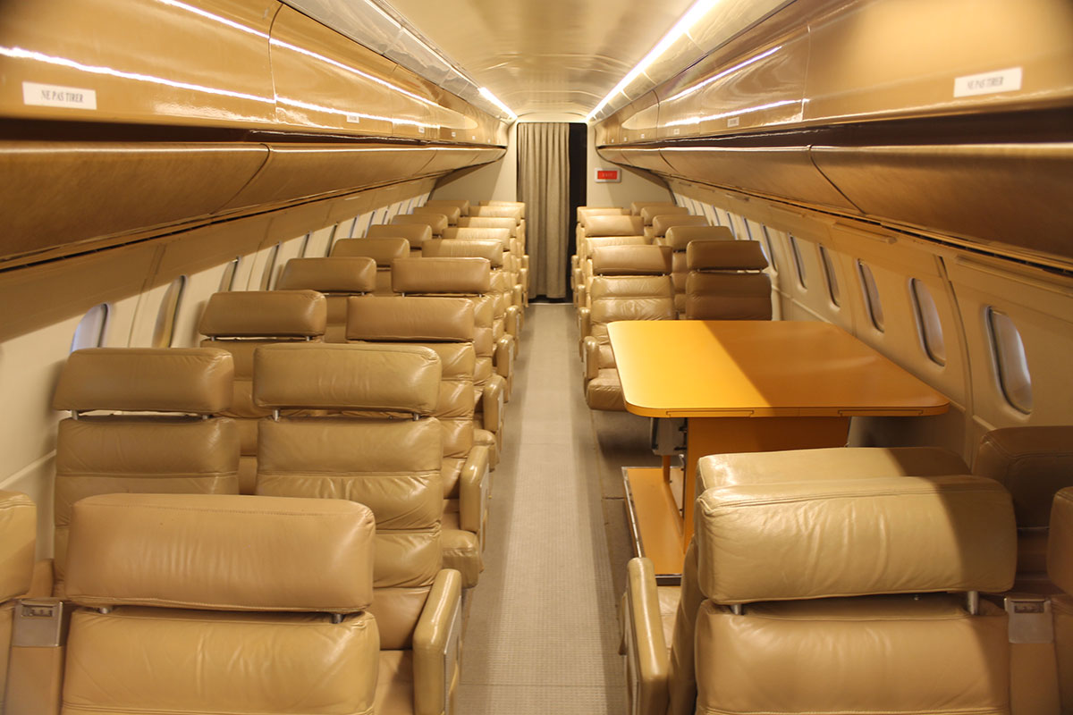 Concorde Cabin CONCORDE SST : DEVELOPMENT FLEET : 02